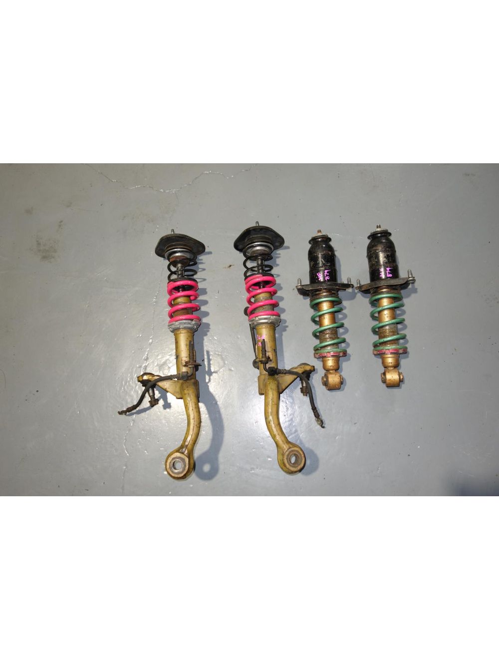 JDM Toyota Celica C-ONE Coilovers Coilover Shocks Struts Coil Springs ...